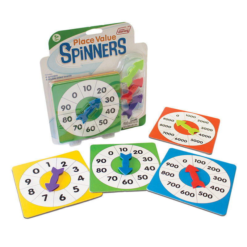 Place Value Spinners – Junior Learning UK