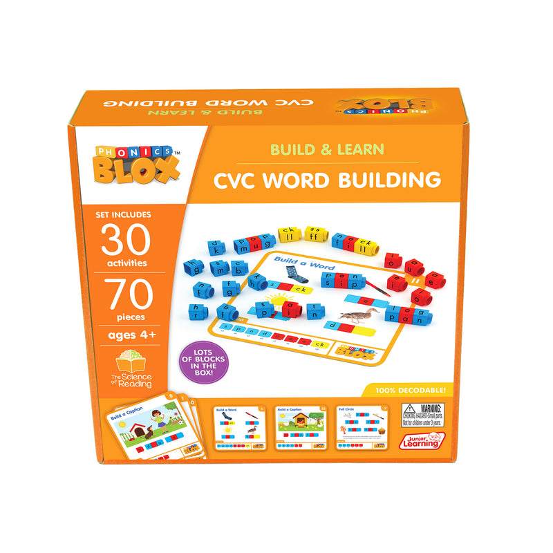 CVC Word Building - Phonics Blox – Junior Learning UK