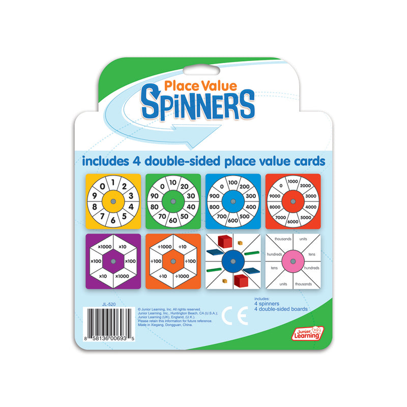 Place Value Spinners – Junior Learning UK