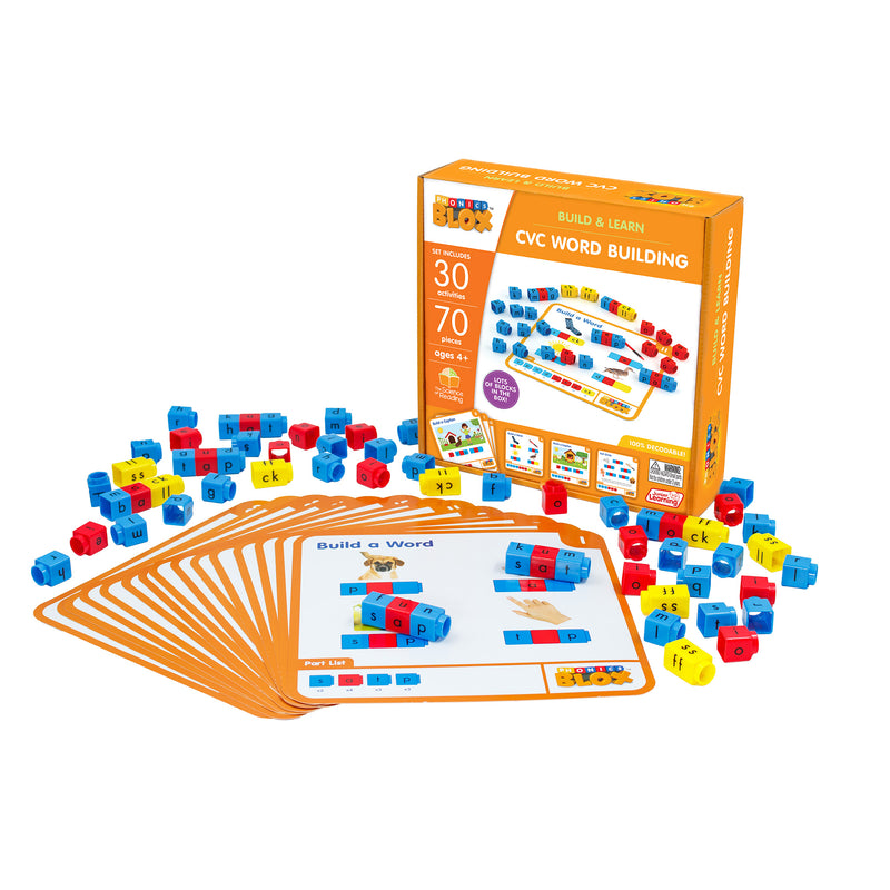 CVC Word Building - Phonics Blox – Junior Learning UK