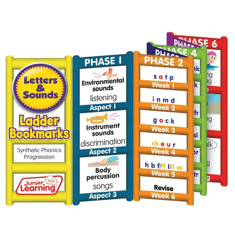 Letters & Sounds - Ladder Bookmarks – Junior Learning UK