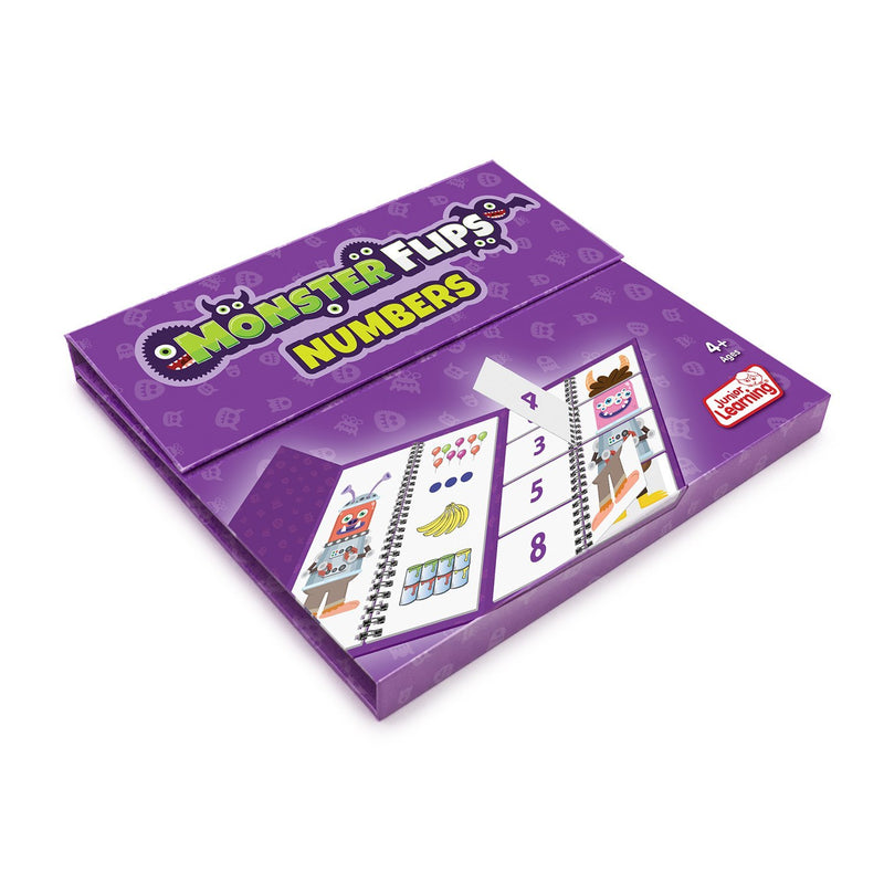 Numbers Monster Flips Junior Learning Uk